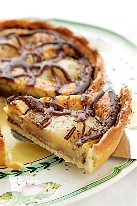 Tarte Chocolat Poire Recette Facile Et Rapide Un Jour Une Recette