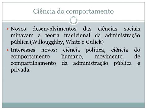 PPT Teorias da Administração Pública PowerPoint Presentation free