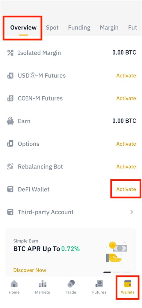 How To Create A Binance Defi Wallet Binance Support