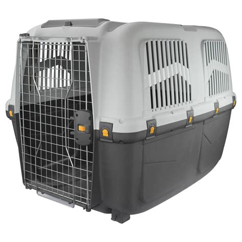 Transportadora Skudo Iata 7 para Perro o Gato Tamaño Grande Coppel