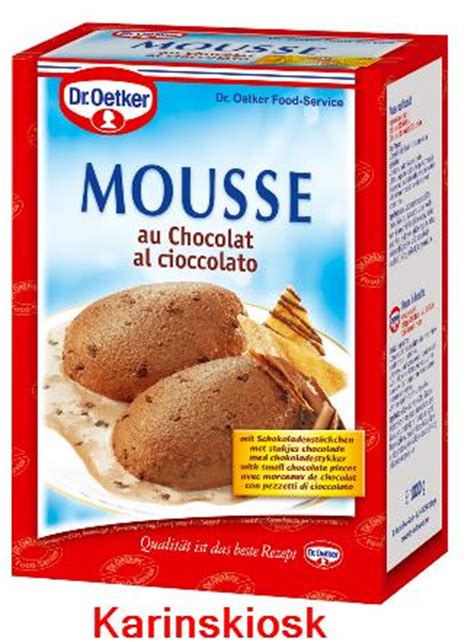 DR OETKER ORIGINAL Mousse Au Chocolat 1kg 15 97EUR 1kg EBay