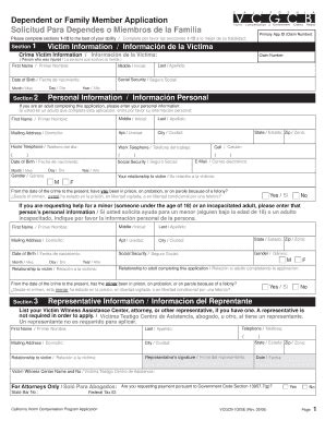 Fillable Online Vcgcb Ca Vcgcb 102se Form Fax Email Print PdfFiller