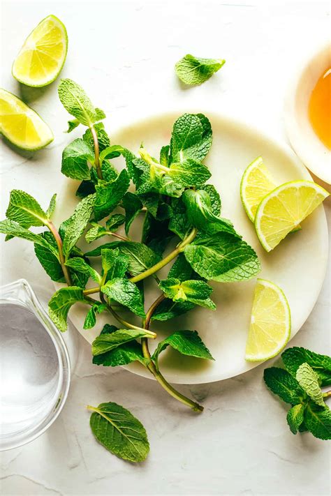 Fresh Mint Tea Hot Or Iced Gimme Some Oven