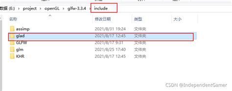 opengl 学习笔记一 环境配置 vs2022 glfw 3 3 4 csdn博客