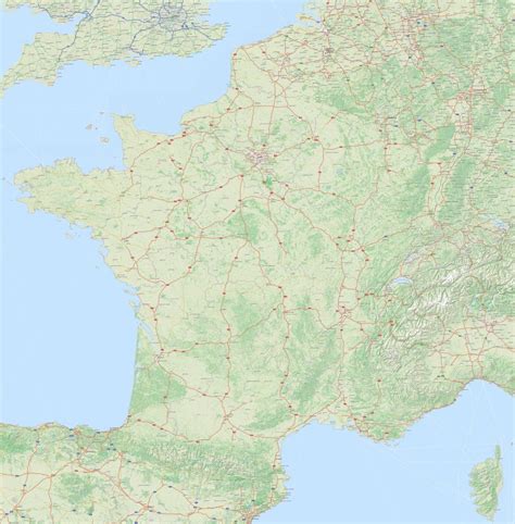 Carte Routiere Centre France Altoservices
