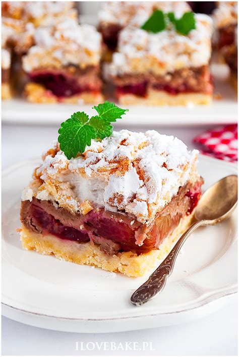 Pleśniak ze śliwkami ILoveBake pl