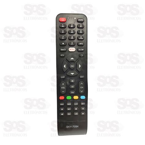 Controle Remoto Philco Tecla Netflix Sky