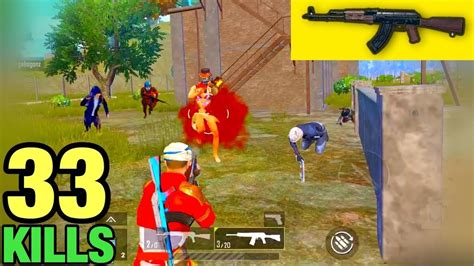 Best Akm Gameplay Kills Solo Vs Squad Pubg Mobile Youtube