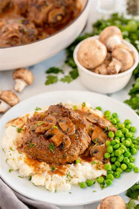 Homemade Salisbury Steak Recipe Valerie S Kitchen