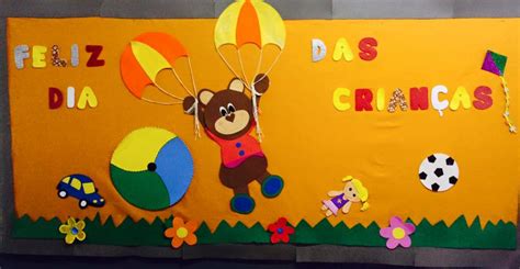 Painel Dia das Crianças 12 de outubro Dicas sugestões modelos