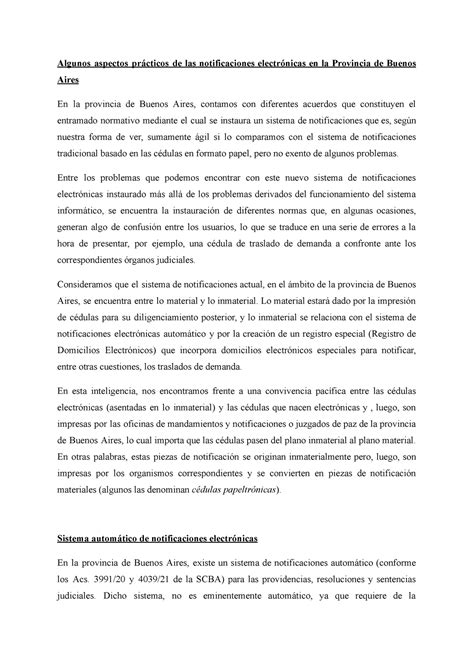 Cédulas en la provincia de Buenos Aires Instructivo Algunos aspectos