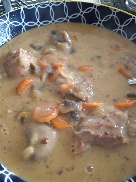 Sot ly laisse de dinde façon blanquette Recette blanquette Dinde