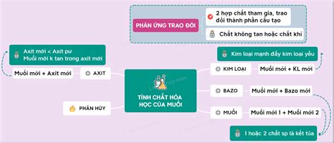 Đáp án Lý thuyết Tính chất hóa học của muối