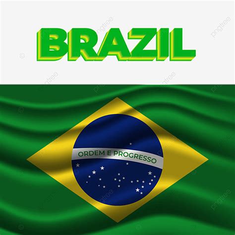 Bandeira Realista Brasil Copa America Football Png Png Brasil