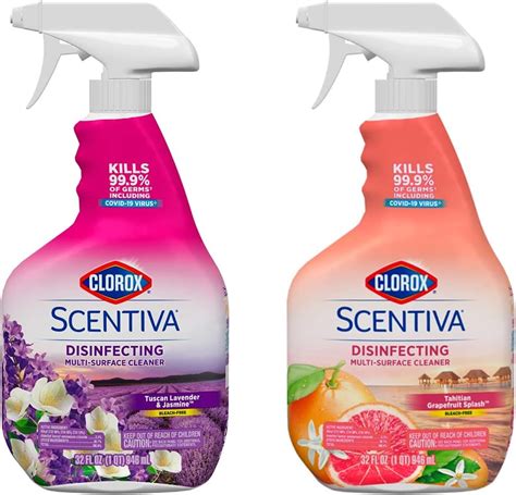 Amazon Clorox Scentiva Multi Surface Cleaner Spray 32 OZ Variety