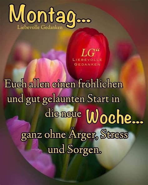 Pin Von Gaby Spieltundbastelthier Auf Montag Montag Gr E Montag