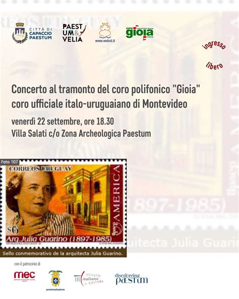 Concerto Al Tramonto Del Coro Polifonico Gioia Presso Villa Salati A