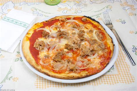 Ricetta Della Pizza Con Tonno E Cipolla Ricette Di Cucina