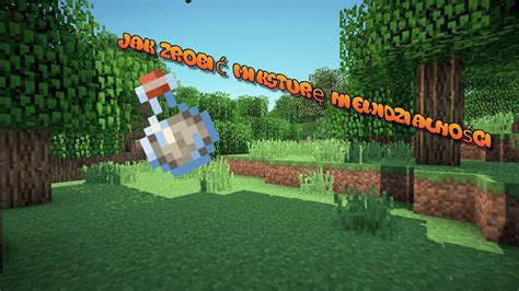 Jak Zrobi Mikstur Niewidzialno Ci Minecraft Youtube
