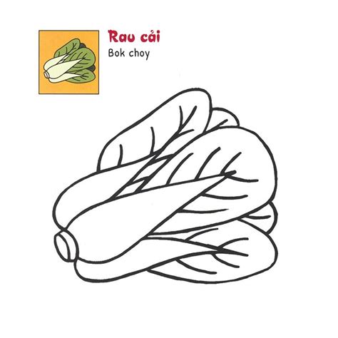 Top 70 Tô Màu Rau Cải Ngọt Update