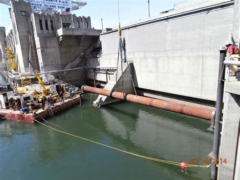 Rock Island Dam Adult Fishway Extension Global Diving Salvage Inc