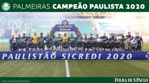 Baixe pôster do Palmeiras campeão paulista de 2020 r brasilnoticias