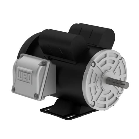Motor monofásico 0 25hp 110 220V 1800rpm Weg W01 Cerrado