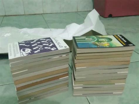 Novel Agatha Christie Original Cabutan Buku Alat Tulis Buku Di