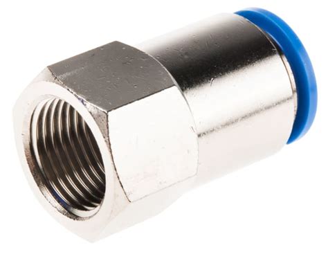 QSF 3 8 12 B Festo Racor neumático Festo QS Adaptador de rosca recto