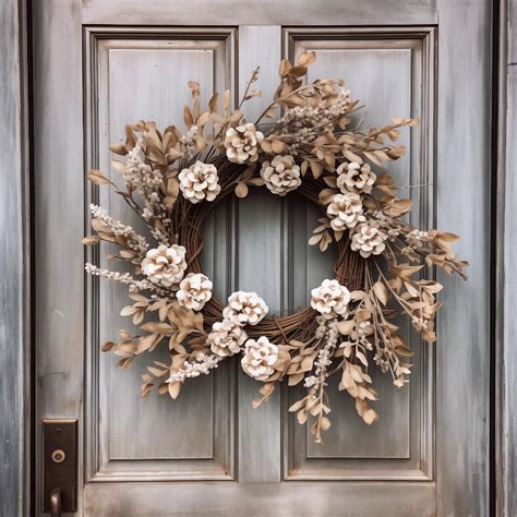 40 Best Rustic Farmhouse Wreath Ideas To Beautify Your Home
