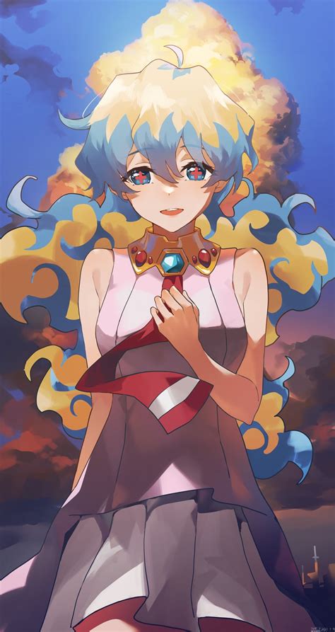Nia Teppelin Tengen Toppa Gurren Lagann Drawn By Swkl D Danbooru