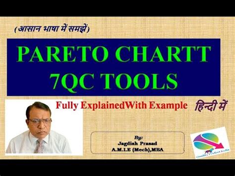 Pareto Chart 7QC Tools In Hindi YouTube