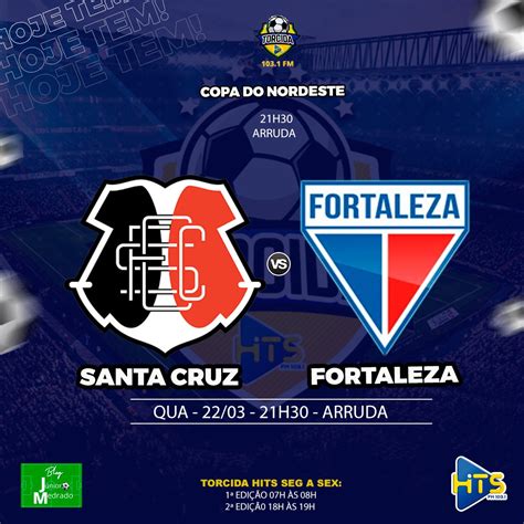 Santa Cruz x Fortaleza veja escalações onde assistir e outros