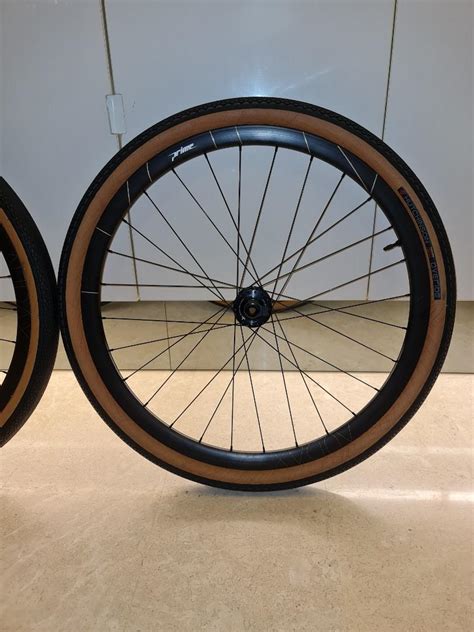 Prime Audax 650B Alloy Dynamo Wheelset Tires Sports Equipment
