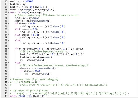 solved finding a minimum using a random walk consider the