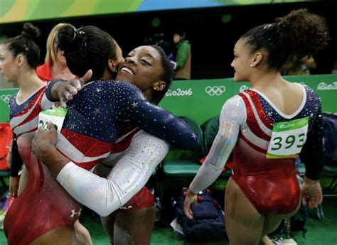 U S Women Gymnastics Team Wins Olympic Gold In A Rout