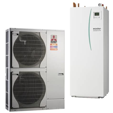 ECODAN Hydrobox Duo Split Groupe extérieur Zubadan Chauffage ECS