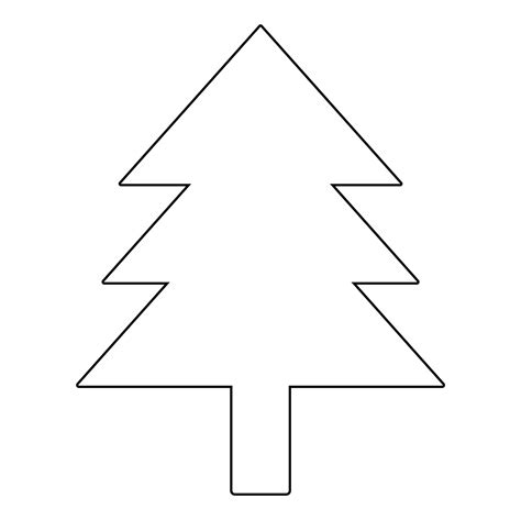 christmas tree templates free printable