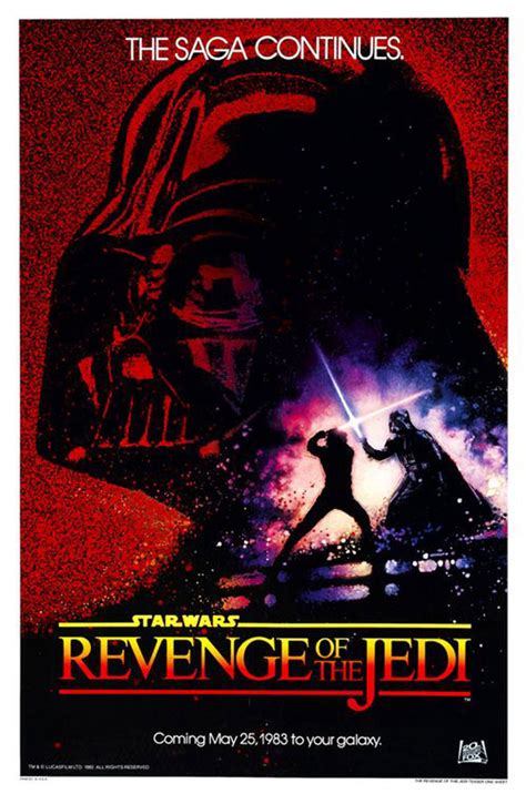 Star Wars Episode VI Return Of The Jedi 1983 Poster 4 Trailer