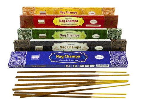 Incenso Nag Champa Kit 5 Caixas 50 Varetas MAGNIFICAT INCENSOS