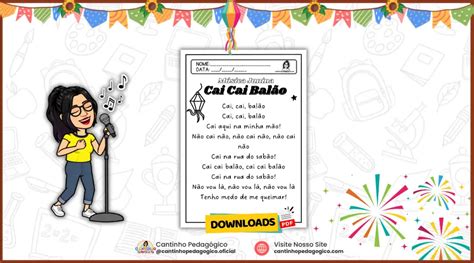 Música de Festa Junina Cai Cai Balão