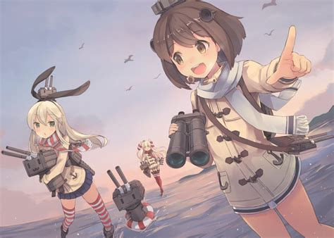 Shimakaze Amatsukaze Yukikaze Rensouhou Chan And Rensouhou Kun