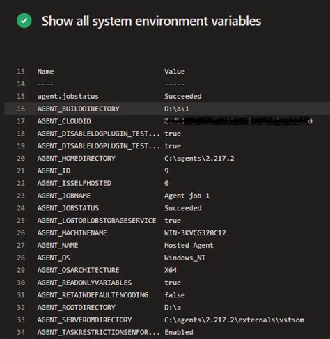 Show All System Environment Variables Visual Studio Marketplace