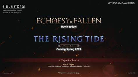 Final Fantasy XVI Echoes Of The Fallen DLC Releases Today