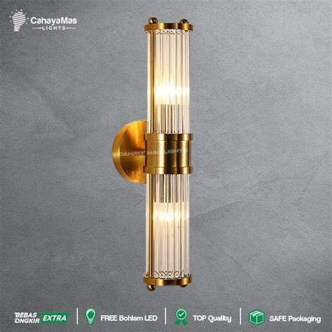Jual Lampu Hias Dinding Kaca Indoor Modern Vintage Classic Kontemporer