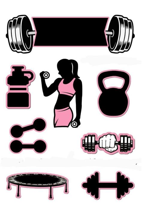 An Image Of A Woman Doing Exercises With Dumbbells And Exercise
