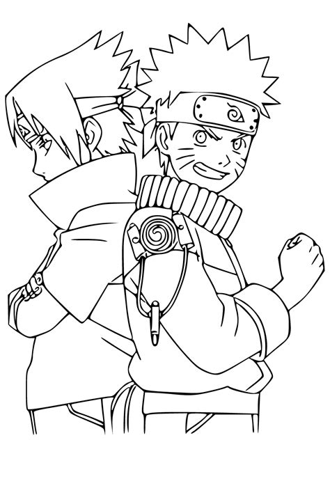 Dibujo E Imagen Naruto Venda Para Colorear Y Imprimi Mores Pics