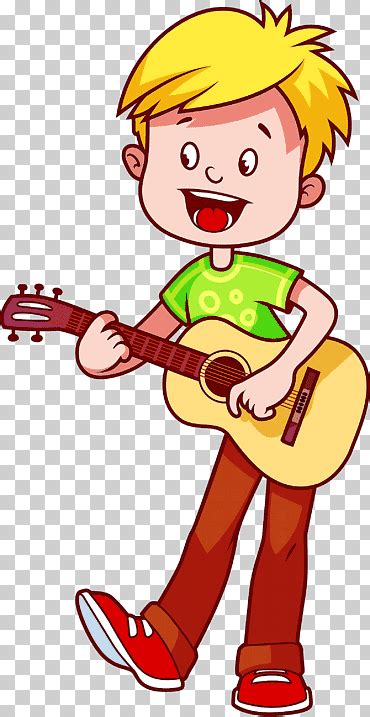 Guitarrista De Dibujos Animados Png Klipartz