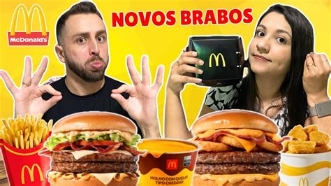 Novos Lanches Brabos Do Mcdonalds Brabo Clubhouse E Brabo Melt Onion