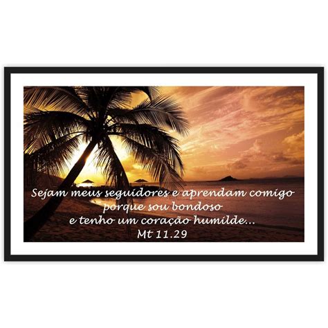 Quadro Decorativo Bíblico Salmos Versículos Jesus Religioso Decorações